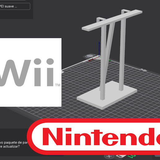 🔗 Wii Bar Sensor Holder・Archivo STL Gratis para Impresión 3D・Cults