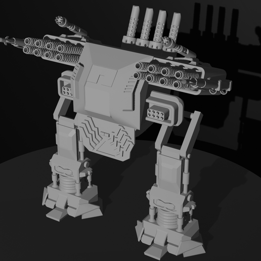 arquivo STL BATTLE MECH 🤖 ・Design para download e impressão 3D・Cults