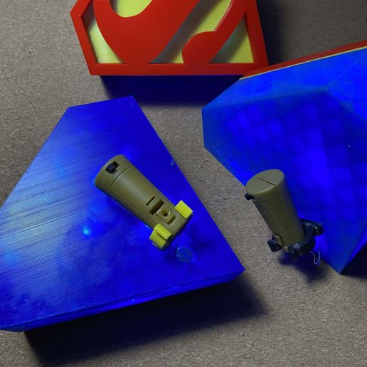🦸‍♂️ Superman Led Lamp・Free STL File for ・Cults