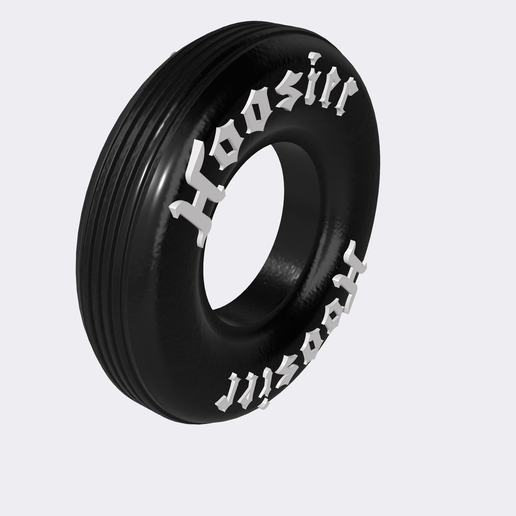 🏎️ Hoosier Drag Tire Front Runner smooth N grooved 15 inch・ STL File ...