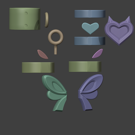 3D file VALORANT CLOVE COSPLAY - RINGS 🎭 ・3D printer model to download ...