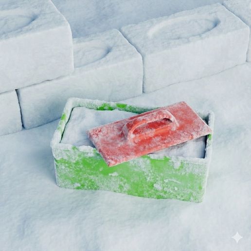 🌨️ Ultimate Snow Float | Igloo Brick Tamper・ STL File for 3D printing・Cults