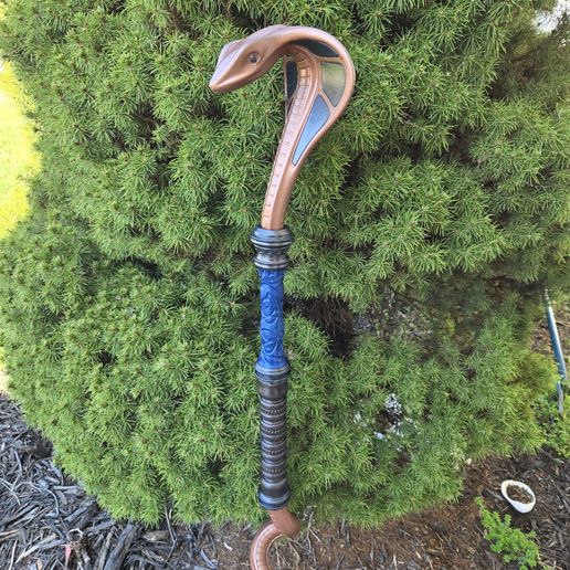 🐍 Cobra Headed Staff for Cosplay, Larping, or just looking awesome ...