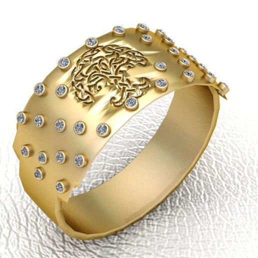 🌳 TREE DESIGN LUXURY RING 3D PRINTABLE MODEL・ STL File for 3D printing ...