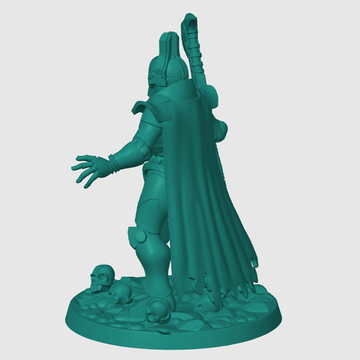 🎲 Overlord Xherakh – The Eternal Warden - Sci-Fi Undead Boss Miniature ...