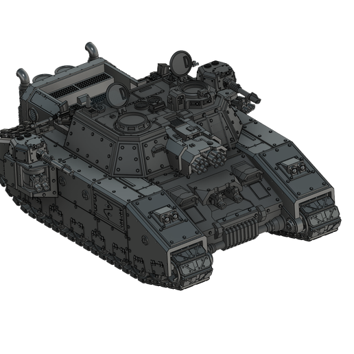 🪖 Shade Sabre Super Heavy Battle Tank・ STL File for 3D printing・Cults
