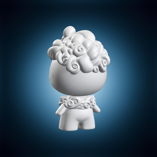 🗿 Aky Imp Anime Character Miniature・ 3D File for 3D printing・Cults
