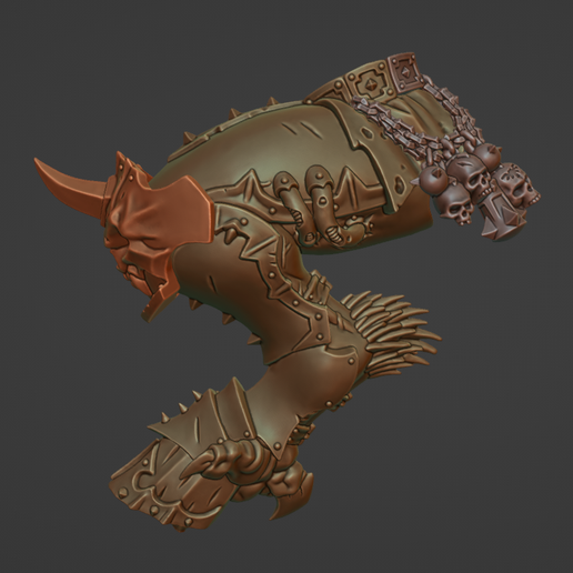 3D file Angron, The Angry Primarch 😡 ・3D printer design to download・Cults