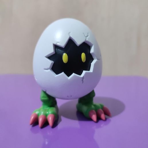 🐉 Digimon - Digitamamon/Degitamamon・ STL File for 3D printing・Cults