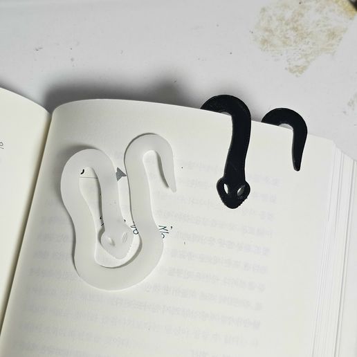 🐍 Snake bookmark・ STL File for ・Cults