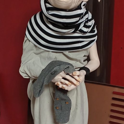 3D printer life size house elf + 1/6 scale figure +base • made with ...
