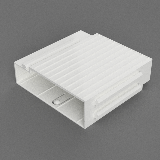 STL file creality ender 3 v2 original storage box 📦 ・3D printer design ...