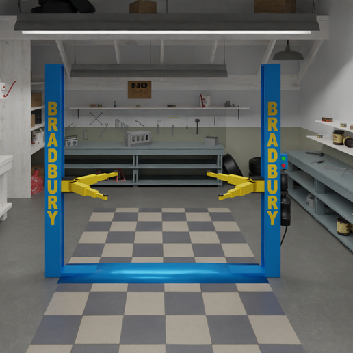 STL file Bradbury 2 Post Ramp 🎲 ・Model to download and 3D print・Cults