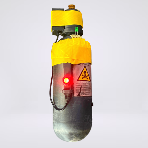 🌈 Rainbow Six Siege – Smoke Canister (Remote Gas Grenade)・ STL File for ...