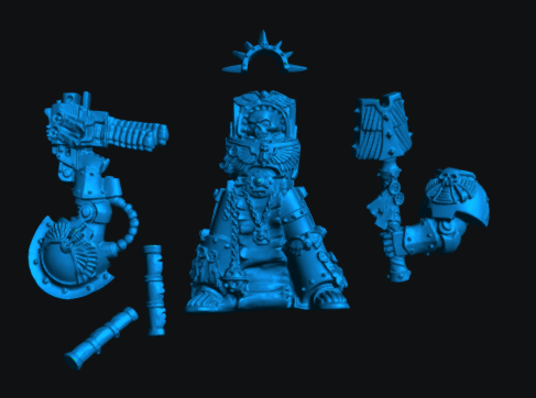 3D file Sm astarte Marine from the space terminator chaplain 🛰 ・3D ...