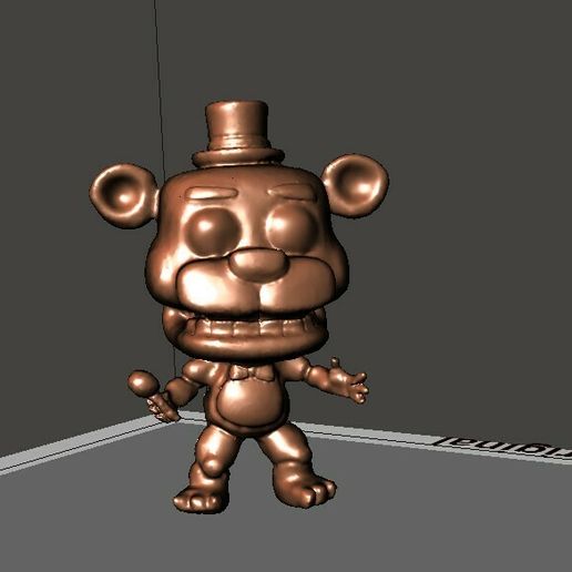 Archivo STL FREDDY five nights at freddy's SCANNING 🎲 ・Plan para ...