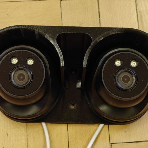 📷 Dual camera mount system・ STL File for 3D printing・Cults