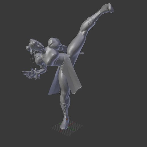 🦸 Chun Li SFV・Archivo STL para ・Cults