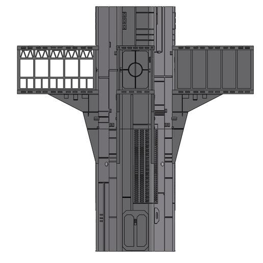 🛬 Custom Endor Landing Platform Diorama for 3.75in (1:18) Figure・ STL ...