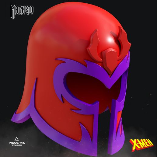 🪖 Magneto Helmet | X-Men | Comic Magneto Helmet | 3D Print | STL ...