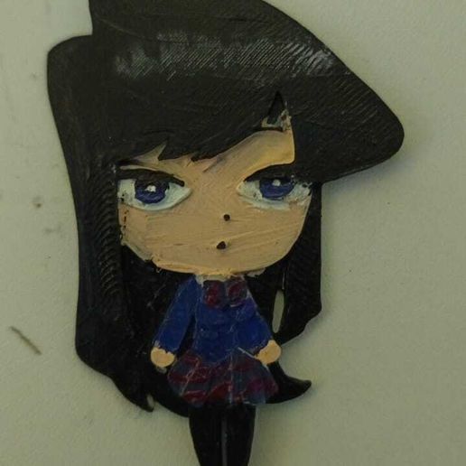 👾 Doki Doki literature club pack + Shouko Komi・ STL File for 3D ...