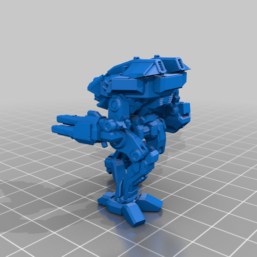 🤖 American Mecha - STINGRAY variant assault mech・Free 3D File for ・Cults
