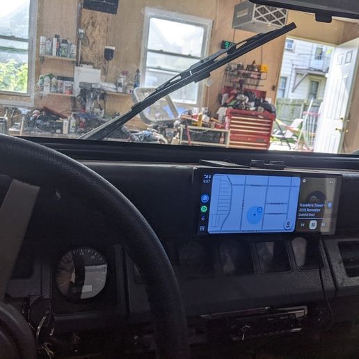 🤖 Jeep YJ - Android Auto / Carplay 10.26" Screen Dash Adapter・Free 3D ...