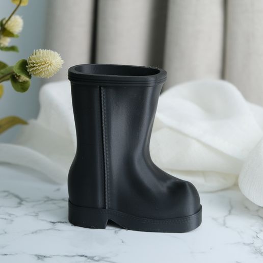👢 Boot Vase – 3D Printed Rain Boot Flower Vase for Unique Home Decor ...