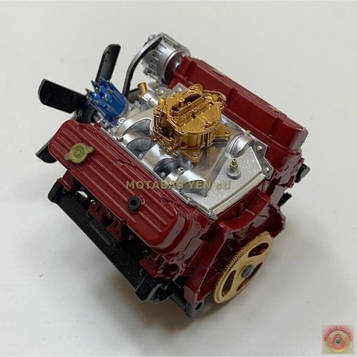 🌆 BUICK 400-455 BIG BLOCK - ENGINE・ STL File for 3D printing・Cults