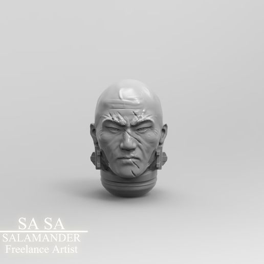 🪖 Sa’kan 1/18 custom helmet・ 3D File for 3D printing・Cults