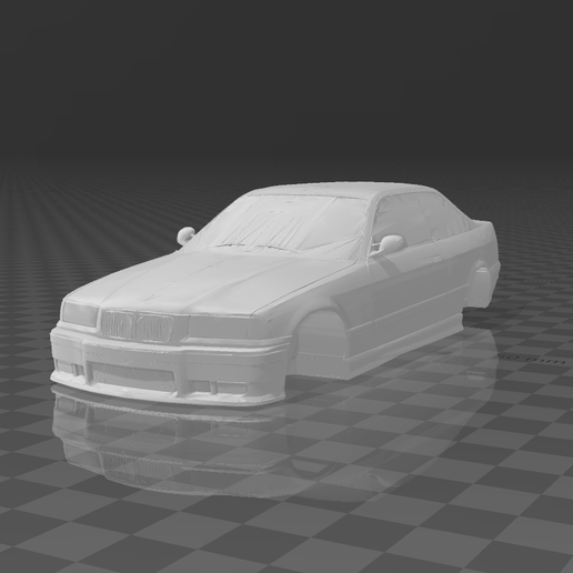 🚗 BMW E36 M3・ STL File for 3D printing・Cults