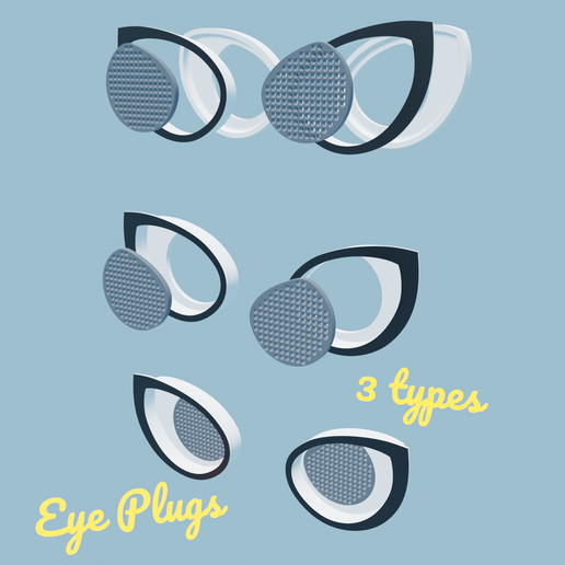 👀 Kemono and Fursuit Eyes・ 3D File for 3D printing・Cults