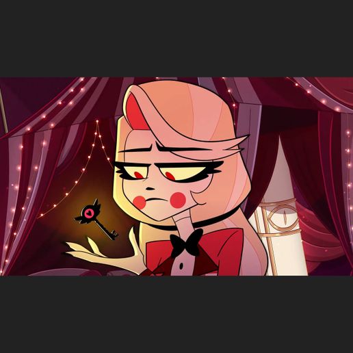 🏨 Hazbin Hotel KeeKee Small key form Logo Key, season 1. TV series ...