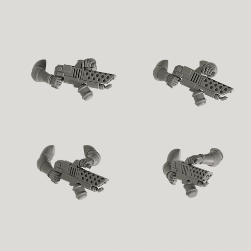 🔨 Infernal Pyrite Blasters・ STL File for ・Cults