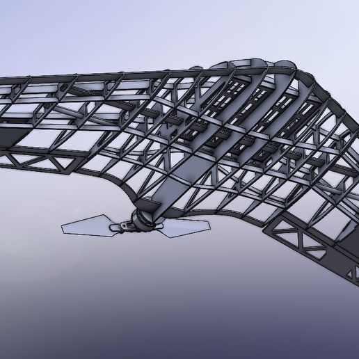 🪶 1430mm (56") Royal Flying Wing - 3D CAD (.STEP) and Laser cutting ...