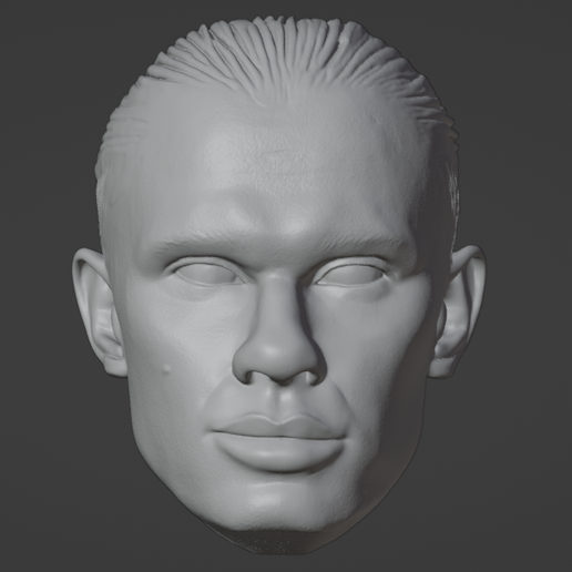 🇳🇴 Erling Haaland Head・ STL File for 3D printing・Cults