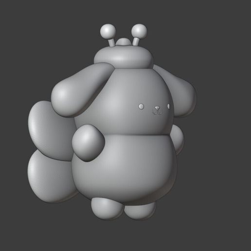 STL file Pompompurin sanrio bee 🐝 ・Template to download and 3D print・Cults