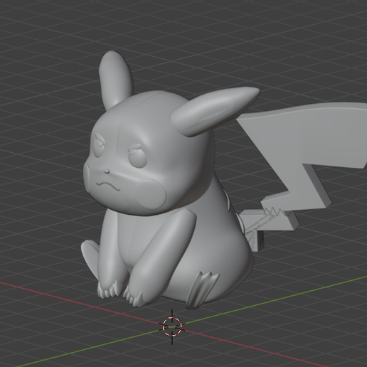 STL file PIKACHU ThunderShock IMPACTRUENO 🐉 ・Template to download and ...