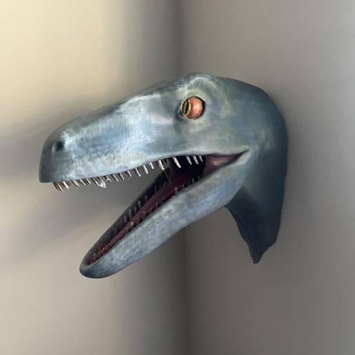 🗿 Raptor Head・ OBJ File for 3D printing・Cults