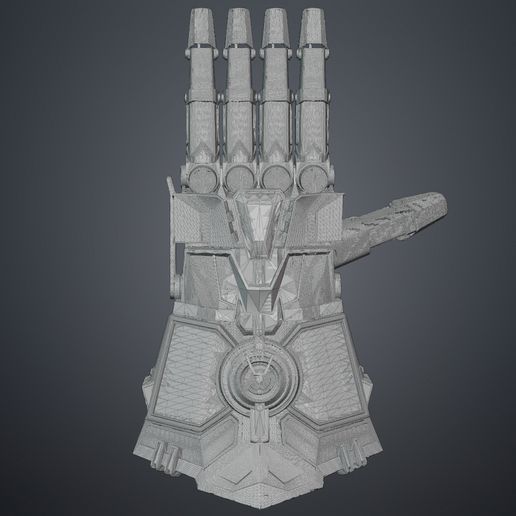 🎭 Arcane Vi Mechanical Gauntlet・ 3D File for 3D printing・Cults