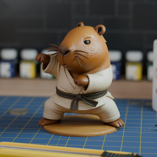 👘 QUIMONO DE CAPIVARA - CAPIVARA QUIMONO・Arquivo STL Grátis para ...