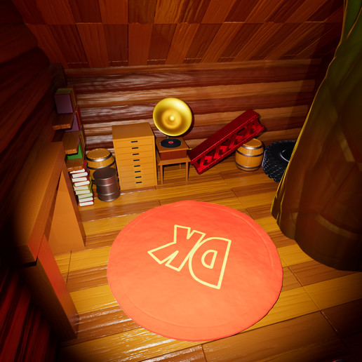 🏠 DK House from Donkey Kong 64・ 3D File for 3D printing・Cults