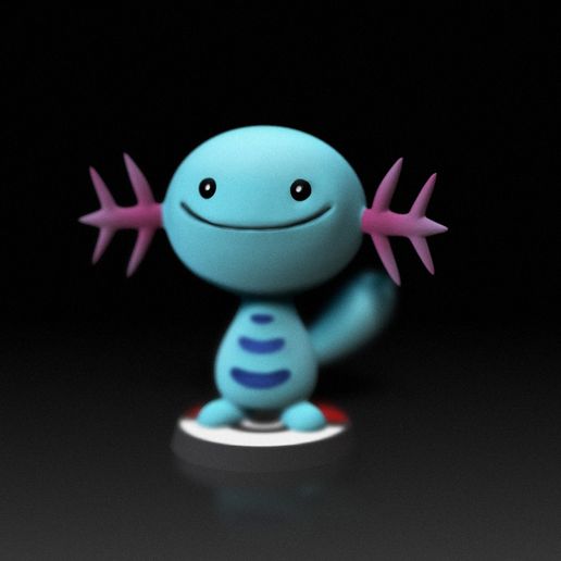 🎨 Wooper - FAN ART - POKÉMON FIGURINE - 3D PRINT MODELHERACROSS・ STL ...