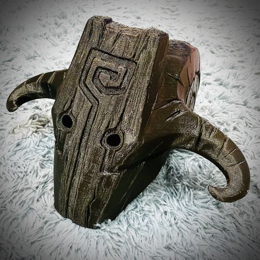 🎃 Juggernaut Dota Mask - Halloween Cosplay・ STL File for 3D printing・Cults