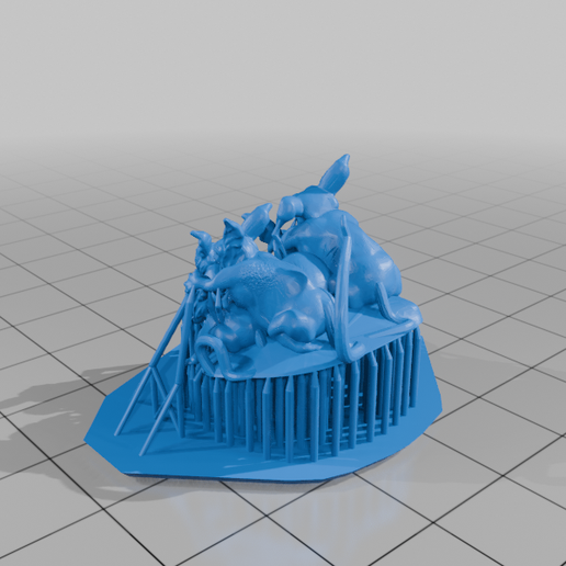 🎲 Gremishka Swarm + Variants (DND / TTRPG)・Free 3D File for ・Cults