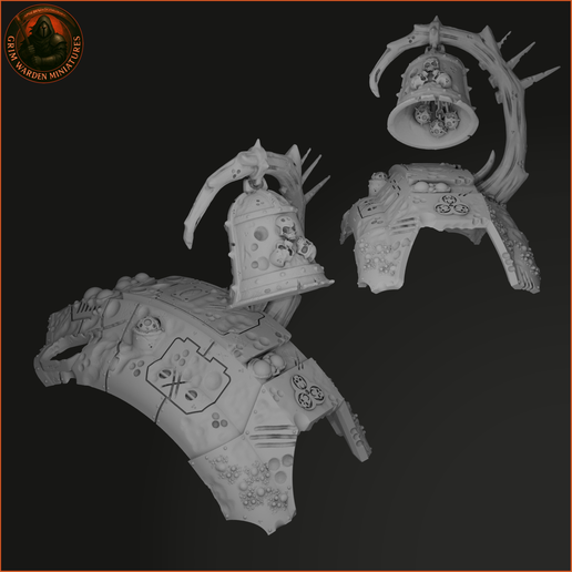 🤖 Bringers of Decay Slender Mech Armor・ 3D File for 3D printing・Cults