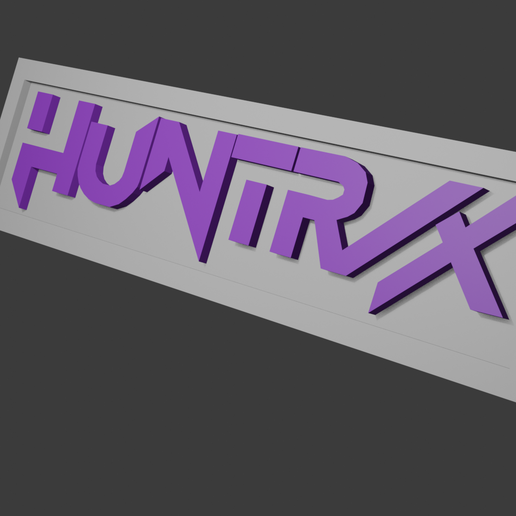 📛 Huntrix Logo Emblem (K-Pop Demon Hunters)・ STL File for 3D printing・Cults