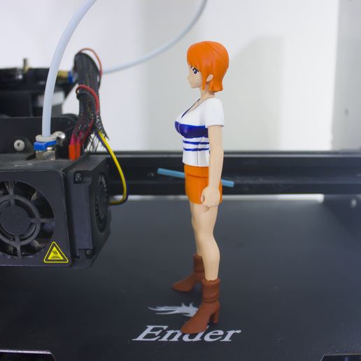 🐉 One Piece / Nami / Articulated / no supports・ STL File for 3D ...