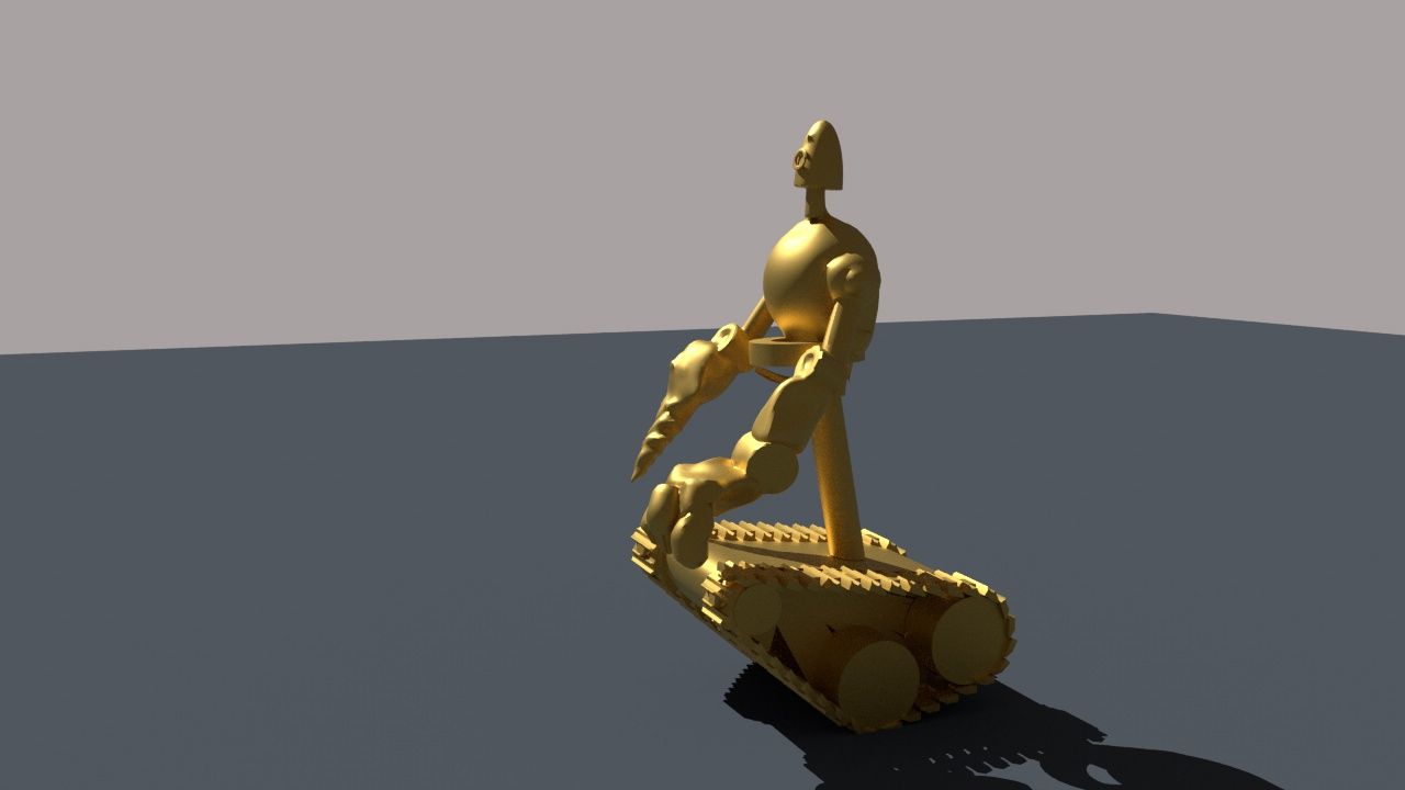 Download free STL file unique robot • 3D printable template ・ Cults