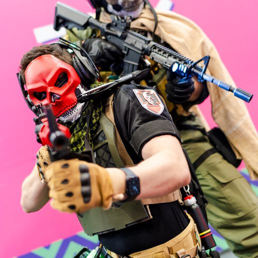 🧼 Soap Red Team 141 Mask - Call of Duty - Modern Warfare 2 - WARZONE ...
